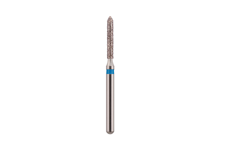 Blue Streak Diamond Burs Beveled Cylinder - medidentsolution