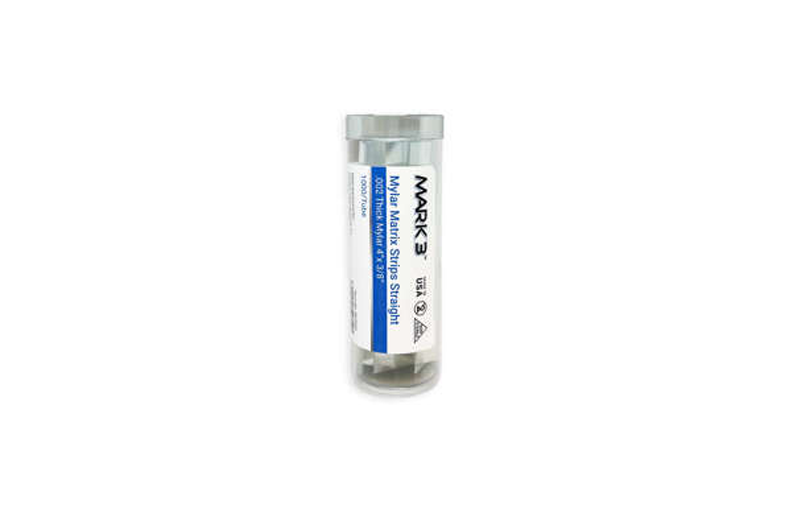 Mylar Matrix Strips 0.002 4" x 3/8" Straight 1000/pk - medidentsolution